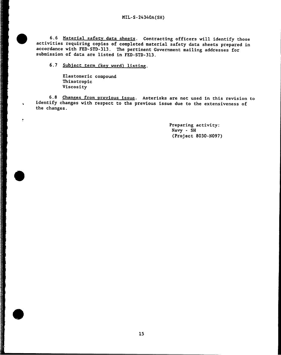 Material Safety Data Sheets